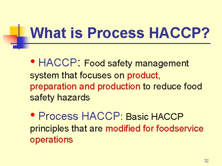 Food Safety Basics for Residential Child Care Institutions