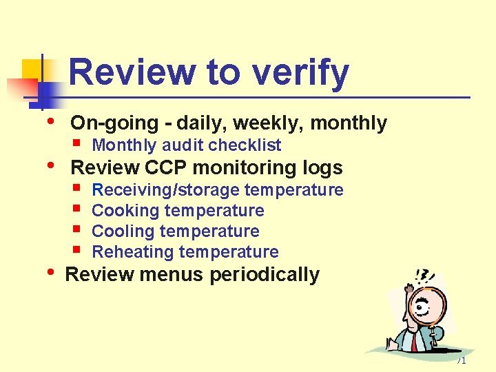 Food Safety Basics for Residential Child Care Institutions