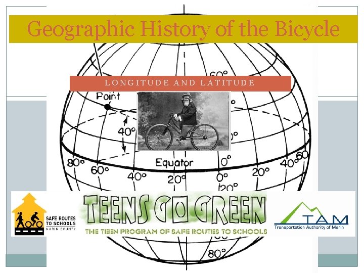 Geographic History of the Bicycle LONGITUDE AND LATITUDE