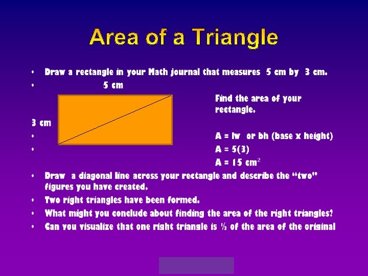 Standards CCSS 6 G 1 Find the area