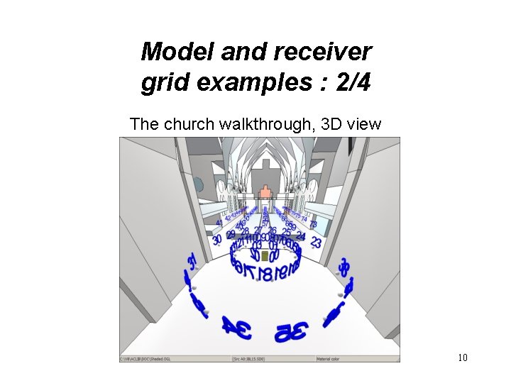 Real Time Walkthrough Auralization the first year B
