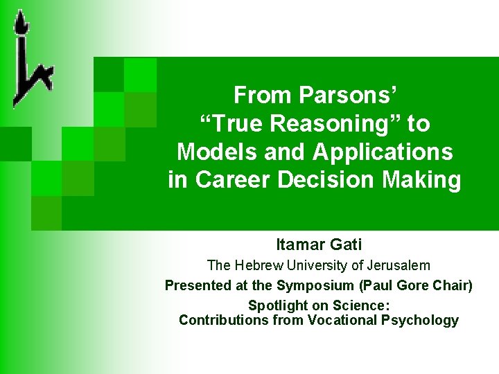 From Parsons True Reasoning to Models and Applications
