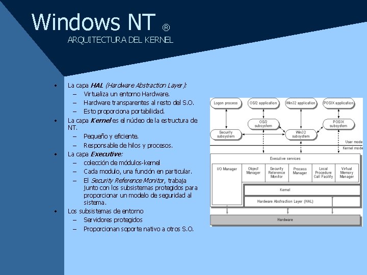 SEGURIDAD EN SISTEMAS MICROSOFT Windows 9 x Windows