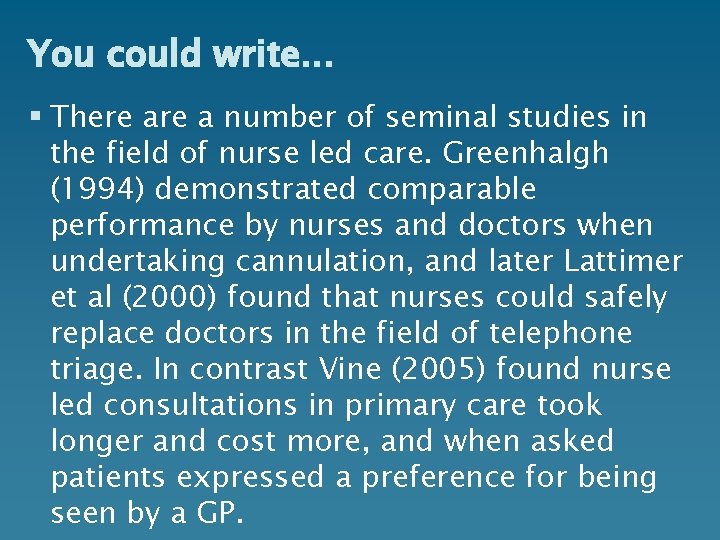 Writing at Masters Level So Whats the Difference