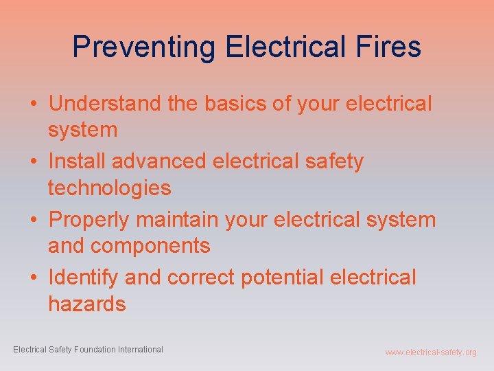 Electrical Fire Safety Fire Prevention Week 2012 Electrical