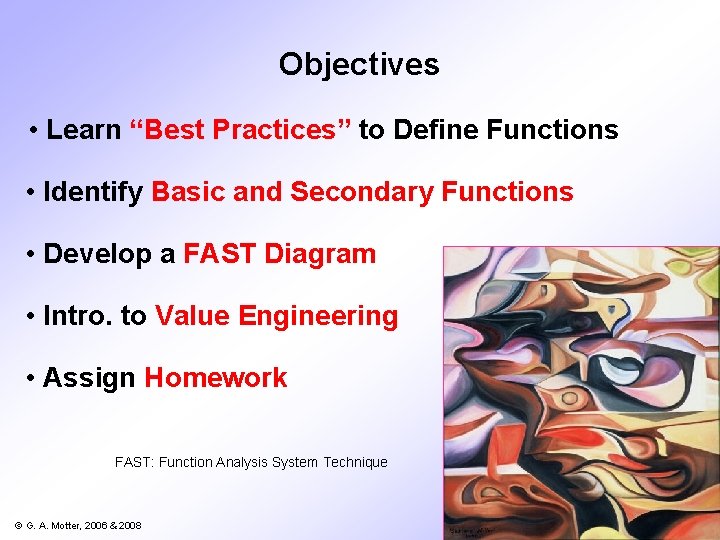 Function Definition A Powerful Problem or Opportunity Analysis