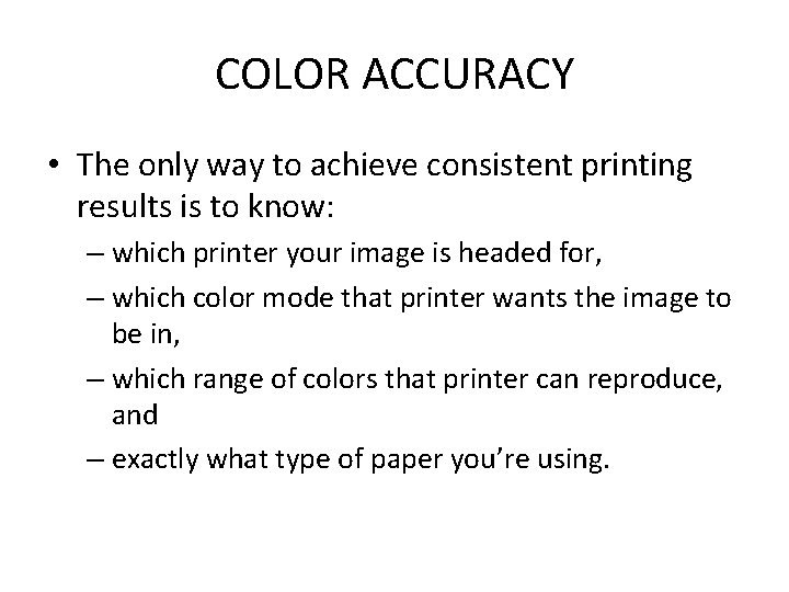 PRINT WEB GRAPHICS FUNDAMENTALS MODULE 2 HOW COLOR