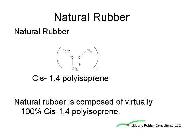 Polymers An Overview PRESENTED BY JOHN M LONG