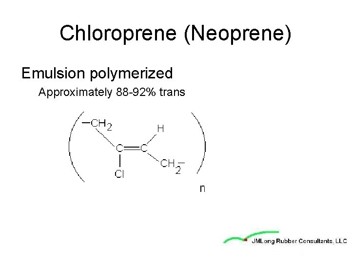 Polymers An Overview PRESENTED BY JOHN M LONG
