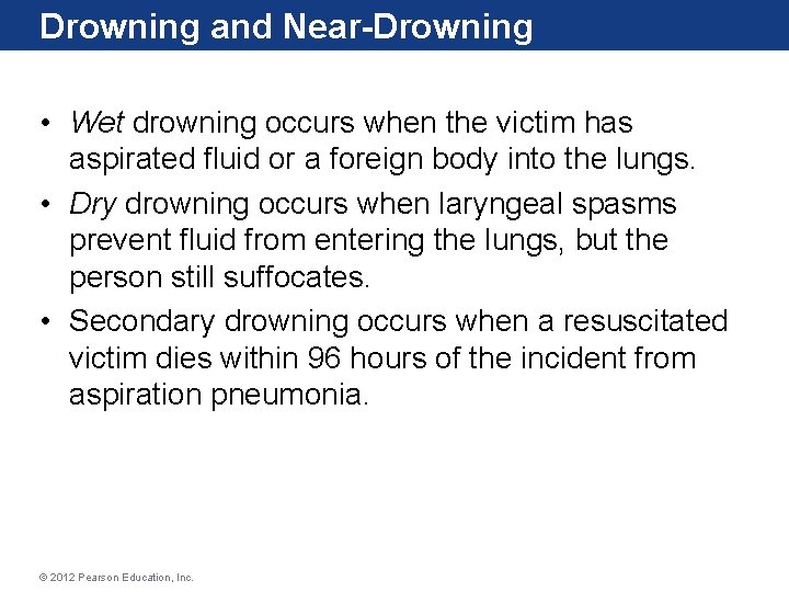 Chapter 26 First Aid for Colleges and Universities