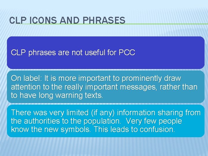 BETTER REGULATION WORKSHOP FOR THE SAFE USE OF