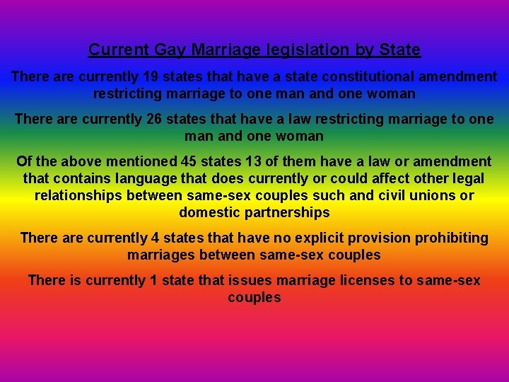 The LGBT Movement The history of the movement