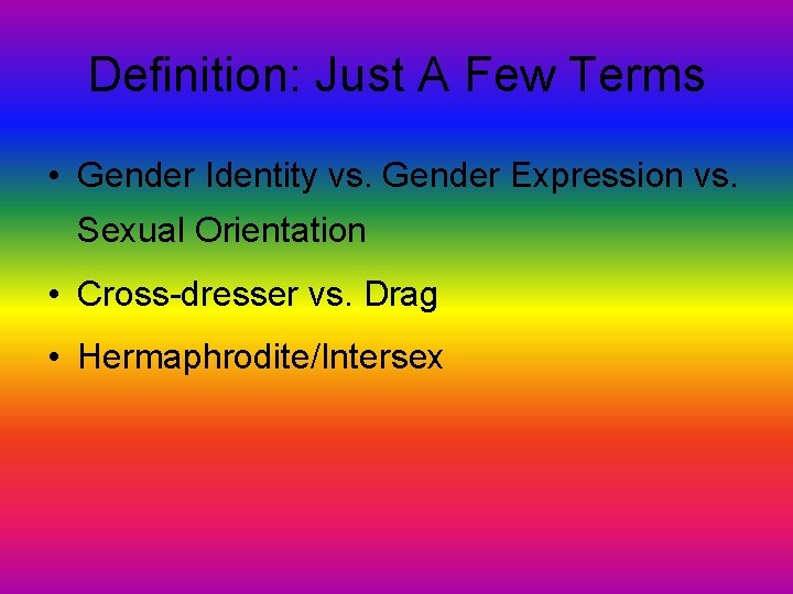 The LGBT Movement The history of the movement