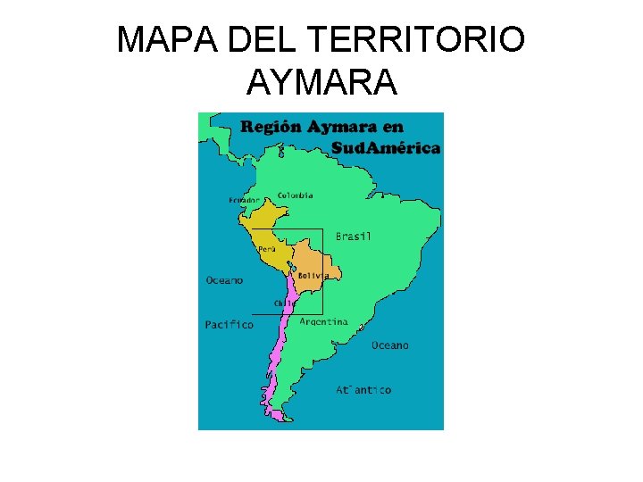 PUEBLO AYMARA ORGANIZACIN UNION DE COMUNIDADES AYMARAS UNCAPER