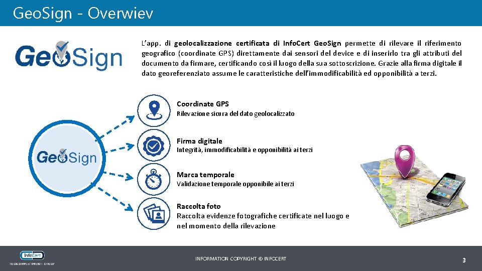 Geo Sign La firma digitale georeferenziata di Info