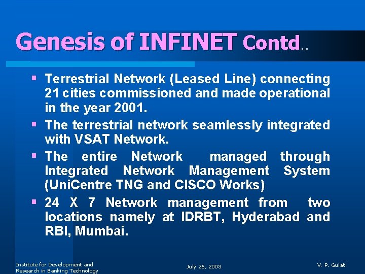 Secure Network for Banking and Financial Sector INdian