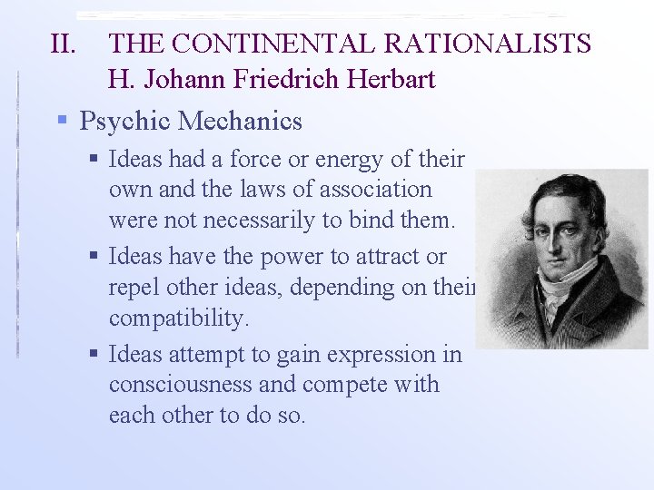 Lecture 18 Rationalism I INTRODUCTION A Introduction Descartes