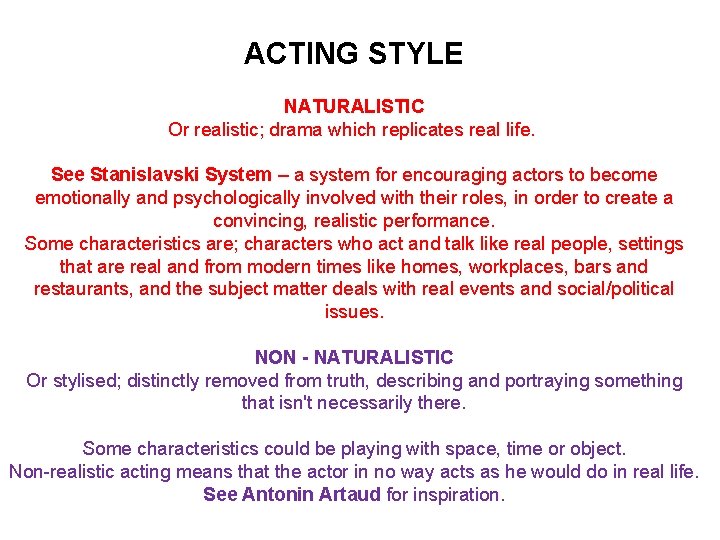 HIGHER DRAMA SECTION 1 TEXTUAL ANALYSIS THE STRANGE