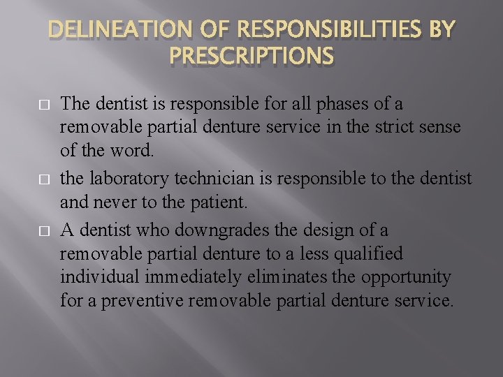 Work AUTHORIZATION FOR REMOVABLE PARTIAL DENTURES A work