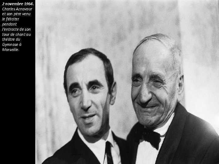 La vie de Charles Aznavour N 2 Charles