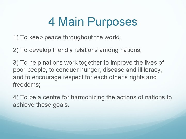 The United Nations Introductory Note The Basics Read