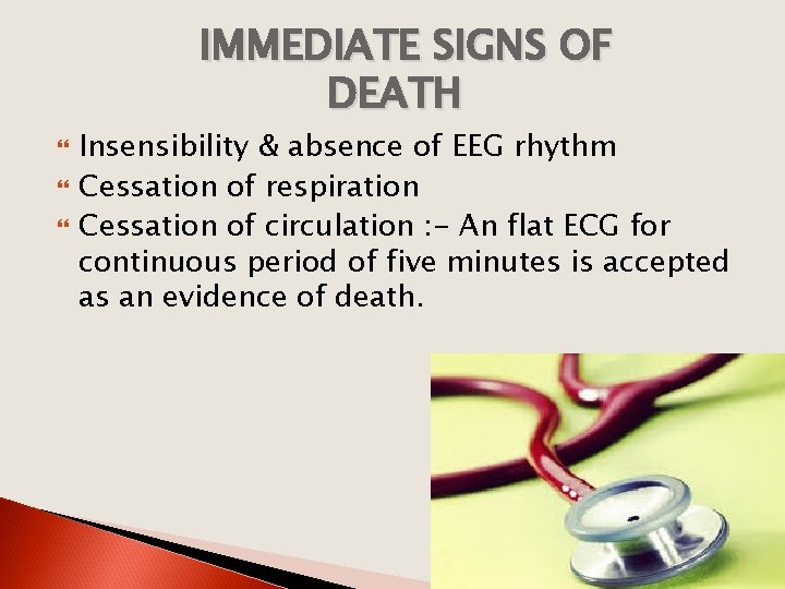 ESTIMATION OF TIME SINCE DEATH DR KISHOR KUMAR