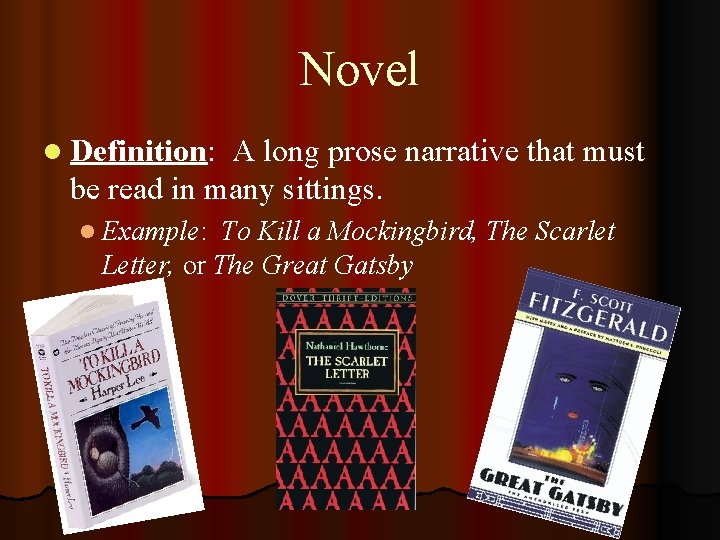 Elements of Prose a k a The parts