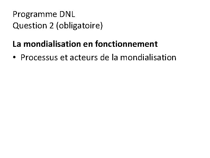 DNL Allemand Le nouveau programme de Terminale HISTOIRE