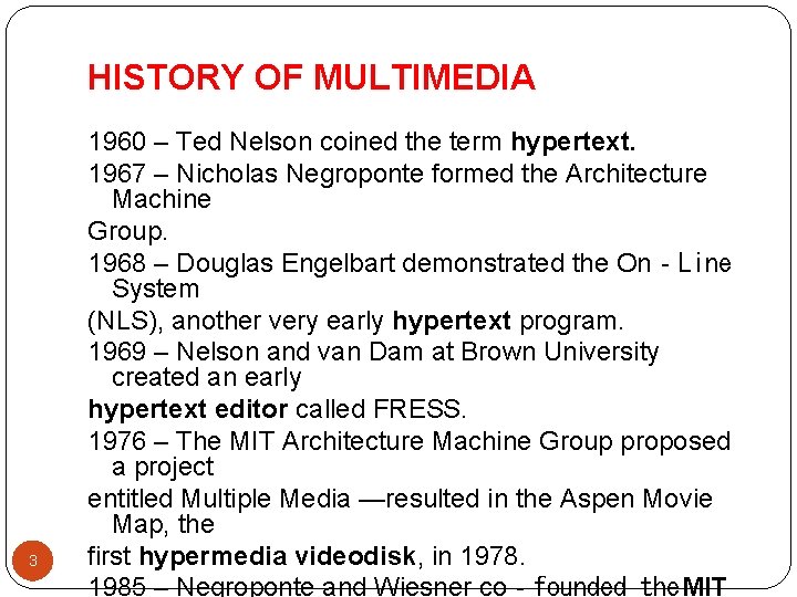 MULTIMEDIA LEVEL 9 Introduction to Computer Science King