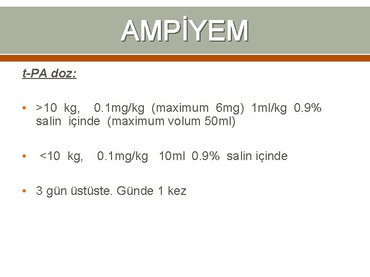 TORAKAL DRENAJLAR Dr Trkmen ifti HTF Radyoloji AD