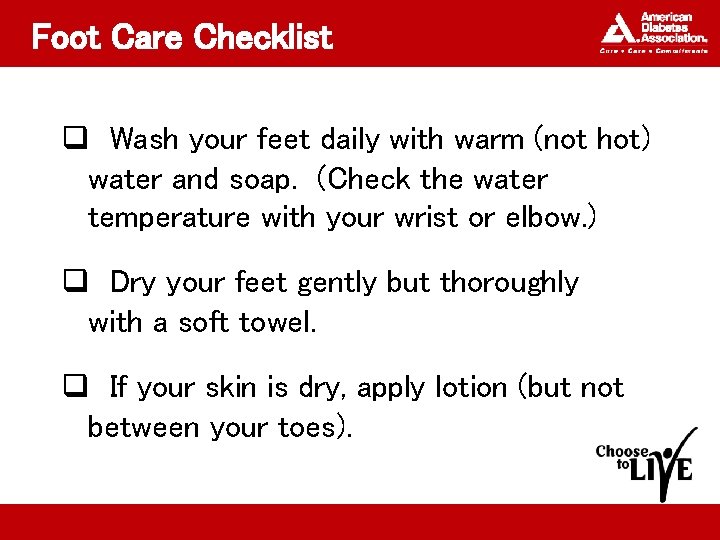 Managing Diabetes Foot Care Topics How can nerve