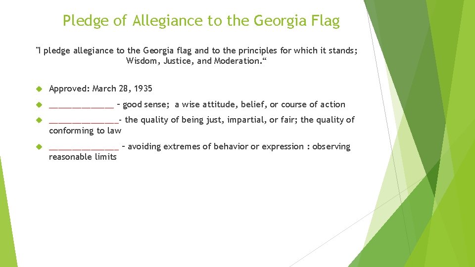 State and Local Government Georgia Milestones Review 2014