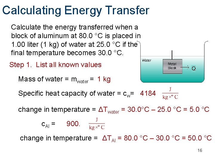 Thermodynamics Rub your hands together for 15 seconds