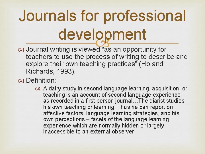 PROFESSIONAL TEACHERS DEVELOPMENT Desarrollo profesional docente ...