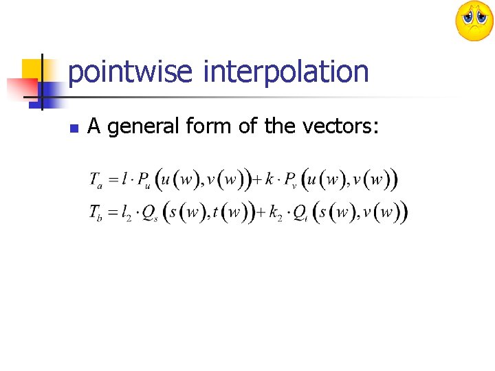 Blending Surfaces Introduction Blending n 1 The act