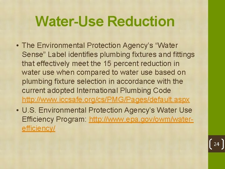 Energy Efficiency and Sustainable Construction Standards for State