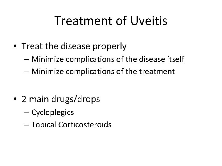 Uveitis Systemic and Ocular Approaches to Management Blair
