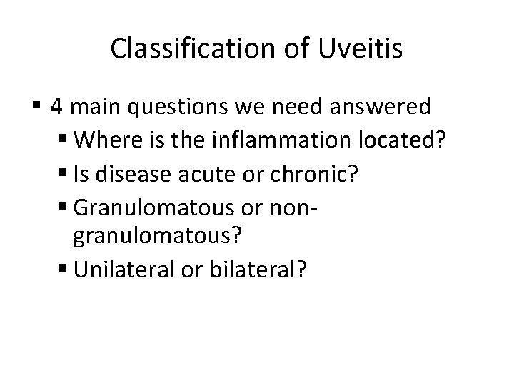 Uveitis Systemic and Ocular Approaches to Management Blair