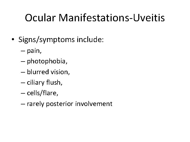 Uveitis Systemic and Ocular Approaches to Management Blair