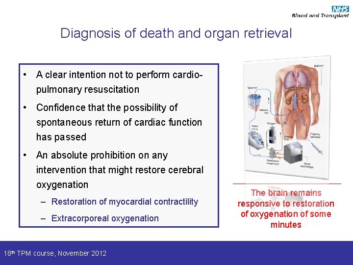 Maastricht Classification of DCD Definition I Where Dead