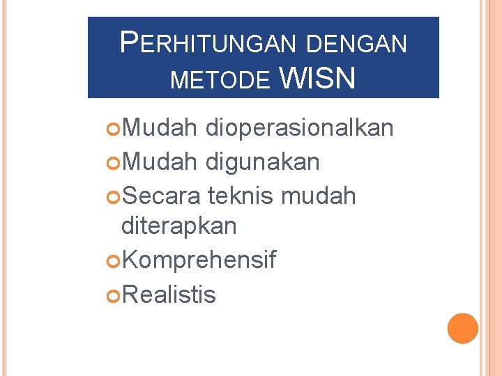 Perhitungan Jumlah Tenaga Perawat Oleh Richa Noprianty Program