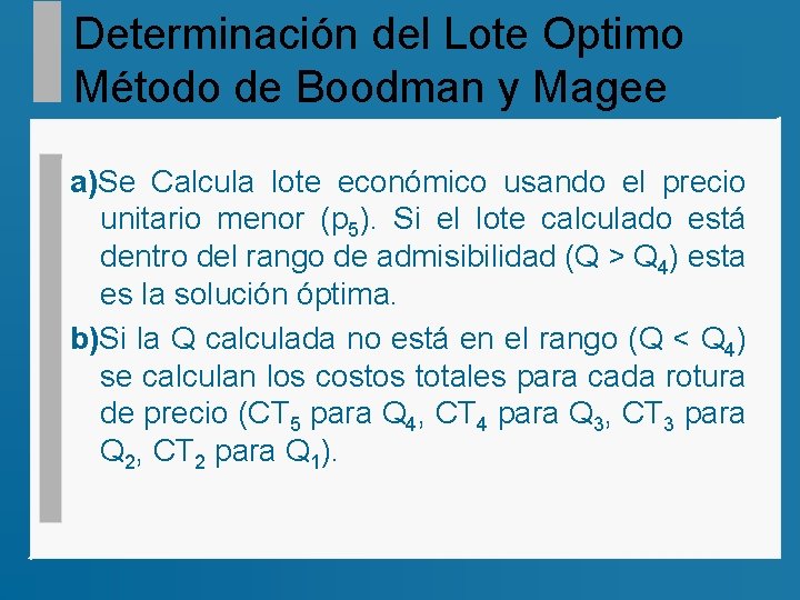 GESTION DE INVENTARIOS Tipos de Inventario 4 Materia