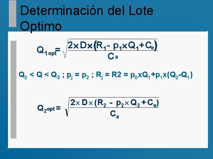 GESTION DE INVENTARIOS Tipos de Inventario 4 Materia