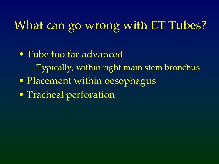 Lines and Tubes What are the common lines