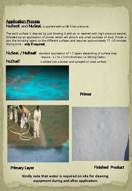 Nu Seal Waterproofing Nuseal Waterproofing Proudly South African