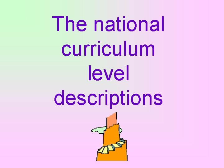 Key stage 3 Teacher Assessment Sylvie Gartau What