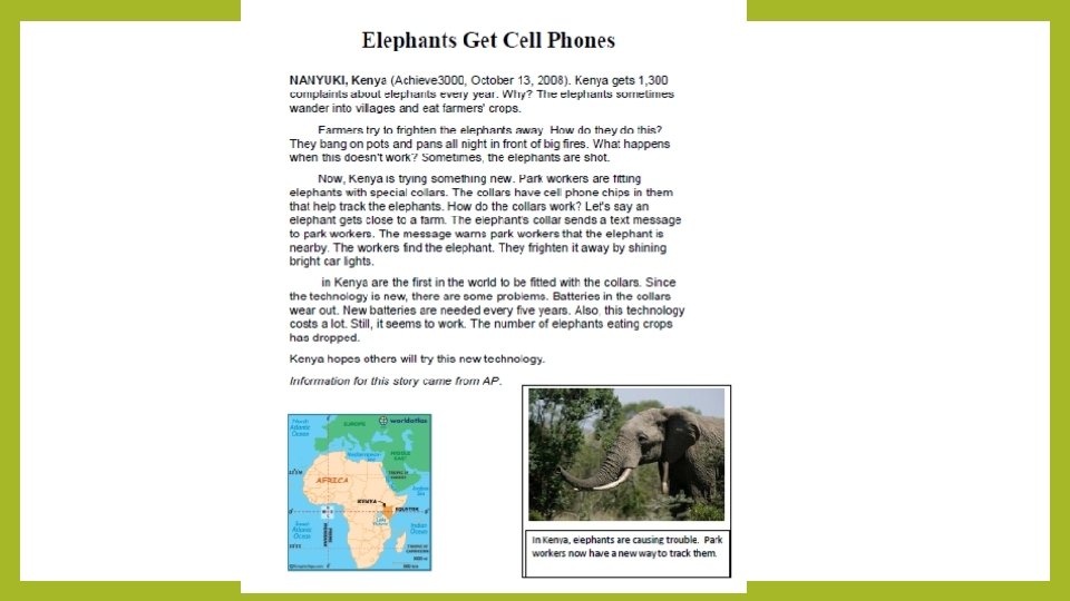 EBSR Evidence Based Short Response Purpose 4 Es