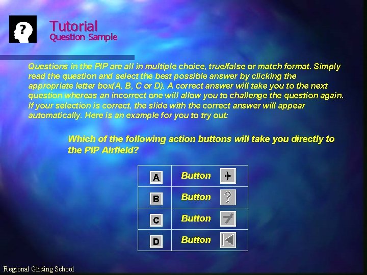 Tutorial Navigation in the PIP The Flying Scholarship