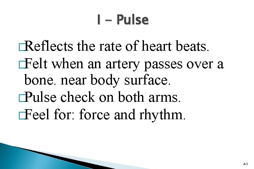 Vital signs 1 Outlines Pulse Respiration Temperature Blood