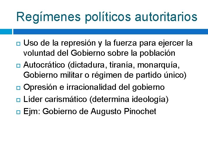 REGMENES POLTICOS DEL MUNDO CONTEMPORNEO Licda Mnica Ulloa